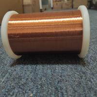 China Polyamideimide Composite Coated Magnet Wire AIW 0.07mm 220 Class Self Bonding Enameled Copper Wire for sale