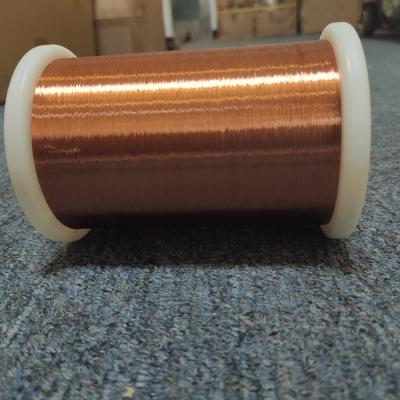 China Polyamideimide Composite Coated Magnet Wire AIW 0.07mm 220 Class Self Bonding Enameled Copper Wire for sale