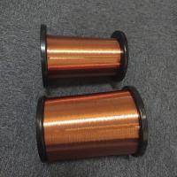 China Polyesterimide Enameled Copper Magnet Wire 0.085mm Class 200 AIW Insulation for sale