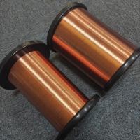 China Polyesterimide Enameled Copper Magnet Wire 0.085mm Class 200 AIW Insulation for sale