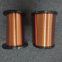 China Polyesterimide Enameled Copper Magnet Wire 0.085mm Class 200 AIW Insulation for sale