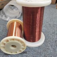 China Hot Air Self Adhesive Enameled Copper Winding Wire 0.08mm for sale