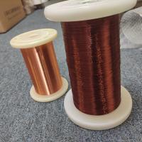 China Class 200 Self Bonding Enameled Copper Magnet Wire 0.09mm for Frameless Coil for sale