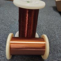 China Polyesterimide Self Adhesive Enameled Copper Magnet Wire 0.085mm 220 Class Hot Air Bonding for sale