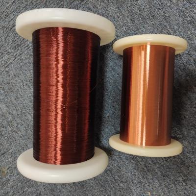 China Class 200 Self Bonding Enameled Copper Magnet Wire 0.09mm for Frameless Coil for sale
