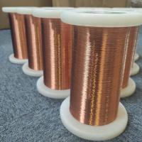 China Self Bonding Copper Magnet Wire 0.7mm 220C Hot Air Solvent Enameled for Speaker Voice Coils for sale