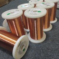 China Self Bonding Copper Magnet Wire 0.7mm 220C Hot Air Solvent Enameled for Speaker Voice Coils for sale