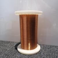 China Electrical Motor Self Bonding Coated Copper Round Wire Composite Material 0.13mm for sale