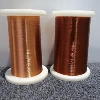 China Polyester / Polyamide Imide Composite Enameled Copper Round Wire For Motor Vehicle 0.02 - 0.9mm for sale