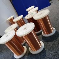 China Hot Air Type Self Adhesive Copper Wire Coil Magnetic Induction 0.27mm for sale