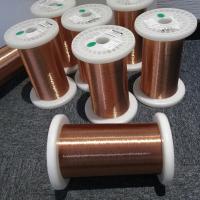China Thermal Class F 155 0.23mm Motor Enameled Copper Winding Wire Custom Colors for sale