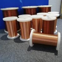 China Thermal Class F 155 0.23mm Motor Enameled Copper Winding Wire Custom Colors for sale