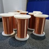 China Self Adhesive Coated Magnet Copper Winding Wire Natural Color For Transformers for sale