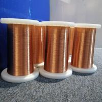 China Polyester Solvent Self Bonding Enameled Copper Wire 0.21mm 155 Class Motor Winding for sale