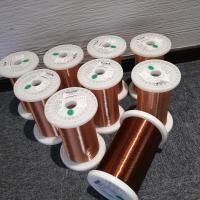 China 0.15mm Class F Polyester Enameled Copper Wire For Motor Welding for sale