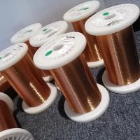 China Polyester Solvent Self Bonding Enameled Copper Wire 0.21mm 155 Class Motor Winding for sale