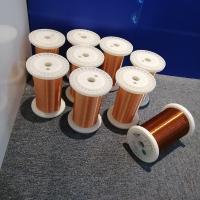 China Motor Winding Coated Magnet Wire 0.2mm Class 220 Super Enamelled Copper Wire for sale