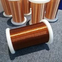 China 0.27mm Polyesterimide Self-Bonding Enamelled Round Copper Wire 200 Class Alcohol Soluble for sale