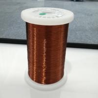 China 0.27mm Polyesterimide Self-Bonding Enamelled Round Copper Wire 200 Class Alcohol Soluble for sale