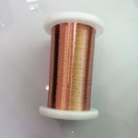 China Solvent Bonding Polyurethane Enameled Copper Wire 0.085mm 180 Thermal Class for Inductance Coils for sale