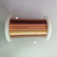 China 0.085mm Self Adhesive Enameled Copper Wire Polyesterimide Coating 180 Thermal Rating for sale