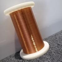 China 0.37mm Self Bonding Enameled Copper Wire 200C EIW for Relay Motor Winding for sale