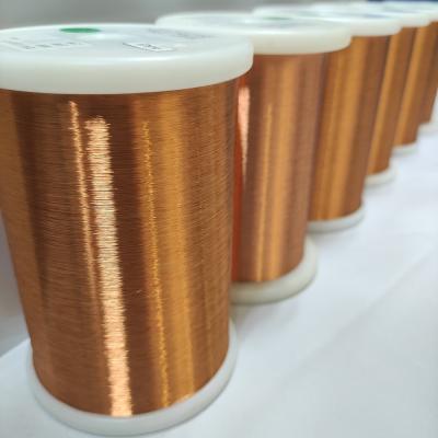 China 0.15mm Class F Polyester Enameled Copper Wire For Motor Welding for sale