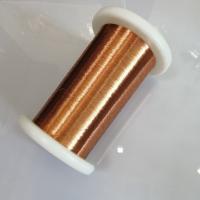 China Polyesterimide Self Bonding Enameled Copper Wire 0.075mm 180 Thermal Rating for sale