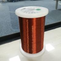 China 0.27mm Polyesterimide Self-Bonding Enamelled Round Copper Wire 200 Class Alcohol Soluble for sale