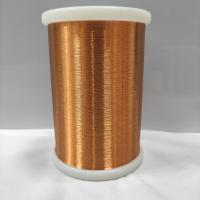 China Winding Polyesterimide Enameled Copper Wire 0.35mm Alcohol Soluble Bonding for sale