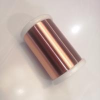 China Ultrafine 0.04mm Enameled Copper Magnet Wire 200°C Thick Film for Voice Coil for sale