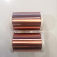 China 0.06mm Self Bonding enameled copper wires For Frameless Coil for sale