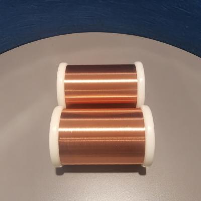 China 220 Class Self Bonding Coated Magnet Wire Copper Round Wire 0.085mm for Small Generators for sale