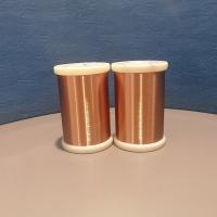 China Self Bonding Enameled Copper Winding Wire Polyurethane Insulation 0.075mm 180 Thermal Class for sale