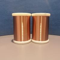 China Thick Film Self Adhesive Enameled Copper Wire Round Shape Class 220 for sale