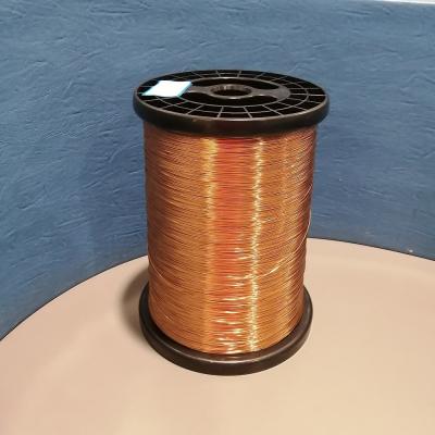 China Class 180 Polyurethane Enameled Copper Wire 0.09mm Self Bonding for Automated Routing for sale