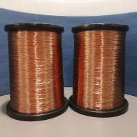 China Class 180 Polyurethane Enameled Copper Wire 0.26mm Solderable Enameled Wire for sale