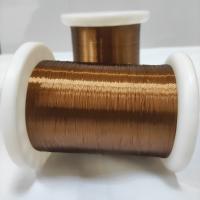 China Polyester Round Enameled Nichrome Wire 2B Film 0.1mm for sale