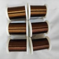 China Polyester Round Enameled Nichrome Wire 2B Film 0.1mm for sale