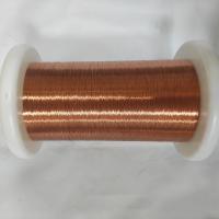 China QZYN 200°C Polyesterimide Enameled Round Copper Wire 0.075mm for Transformer for sale