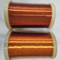 China Self Bonding Enameled Round Copper Wire 0.085mm 200 Thermal Class for Air Coil for sale