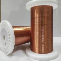 China 0.085mm Hot Air Round Copper Enameled For Motor Welding Wire for sale
