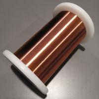 China Polyesterimide Copper Enameled Wire 0.04mm 200°C High Temperature Resistant for Speaker Voice Coil for sale