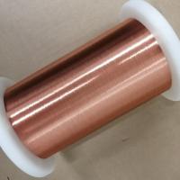 China Pure Copper Self Adhesive Enameled Wire 0.06mm 200℃ Polyesterimide Round Winding Wire for sale