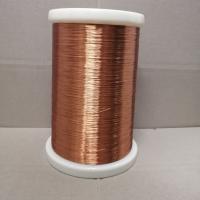 China Self Adhesive Polyesterimide Enamel Insulated Copper Wire Round 0.13mm Motor Winding for sale