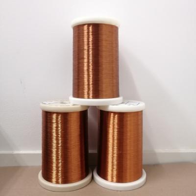 China Polyester Imine Copper Coated Magnet Wire 0.14mm Class 220 Self Adhesive for sale