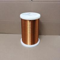 China Self Bonding Round Copper Enameled Wire 0.18mm Polyamideimide Coating 200°C for Magnetic Induction Coils for sale