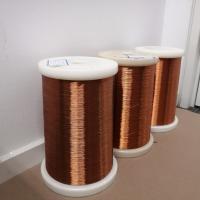 China Self Adhesive Copper Enameled Wire Electromagnetic Magnet Wires For Lighting Fixtures for sale