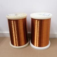 China Polyesterimide Self Bonding Enameled Copper Wire 0.16mm 180C for Relays for sale