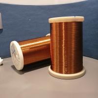 China 0.15mm Polyesterimide Enameled Copper Wire 180-200 Thermal Class for Small Generators for sale